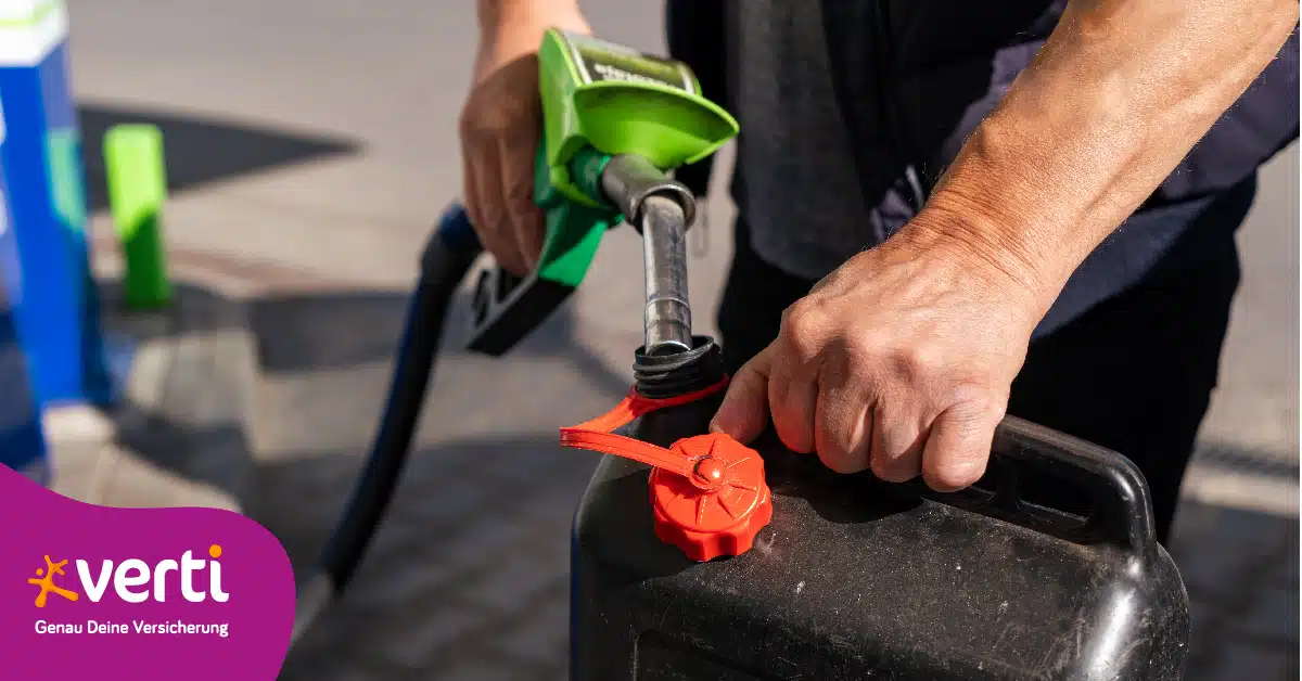 Wie viel Benzin & Diesel darf ich zuhause lagern? | Verti