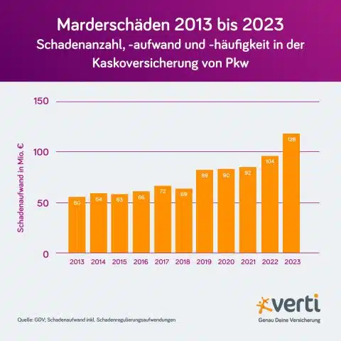 Marderschaden Dammung Versicherung